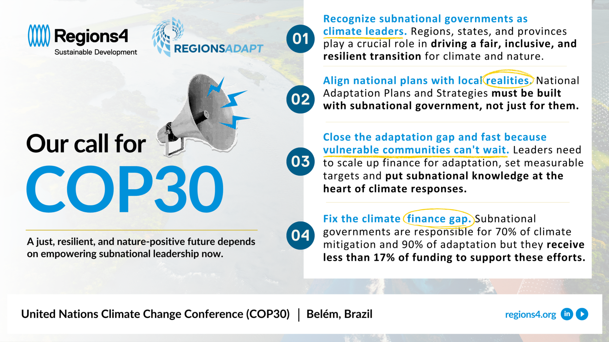 Regions4 at COP30